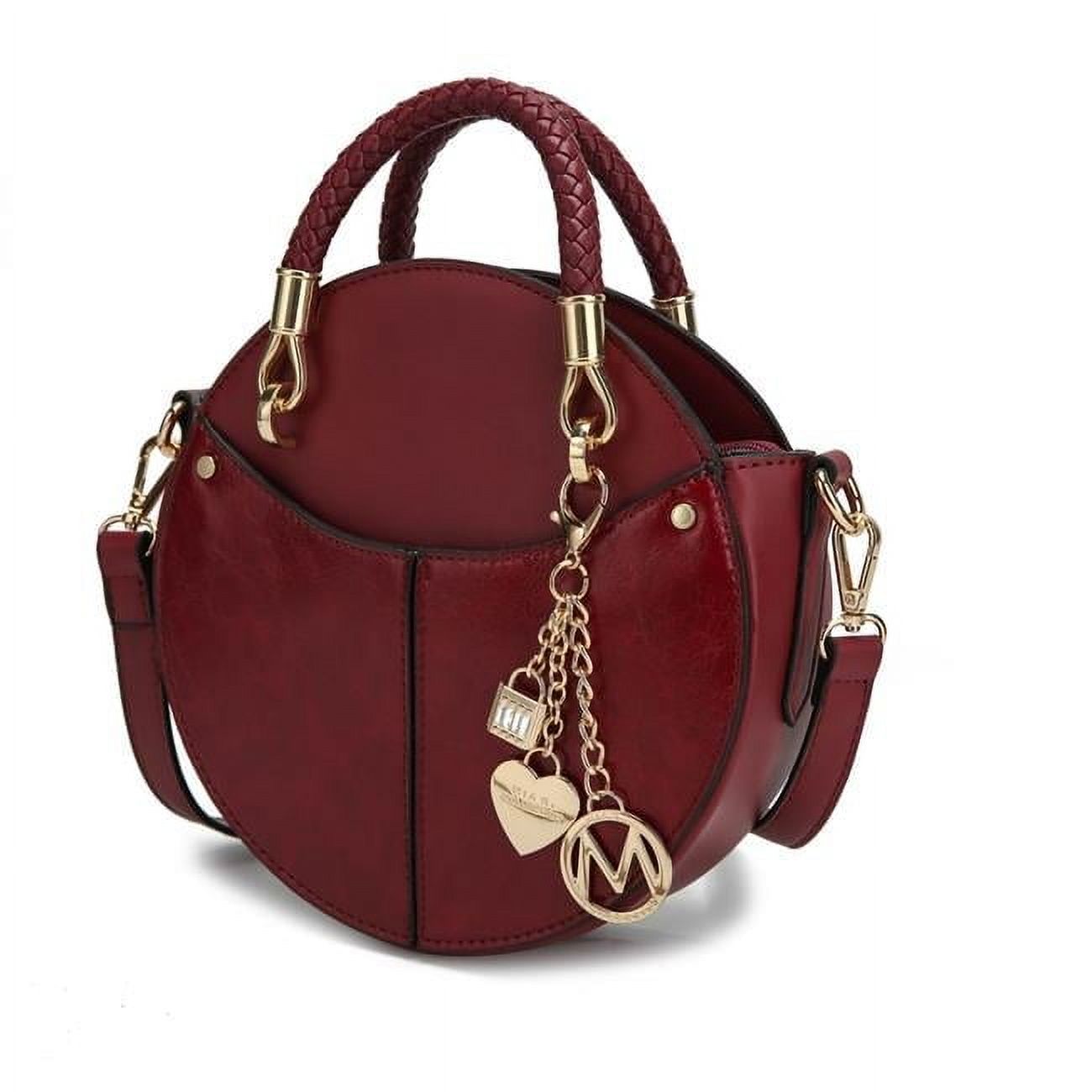 Nobella Crossbody Bag by Mia K. - Wine - Walmart.com