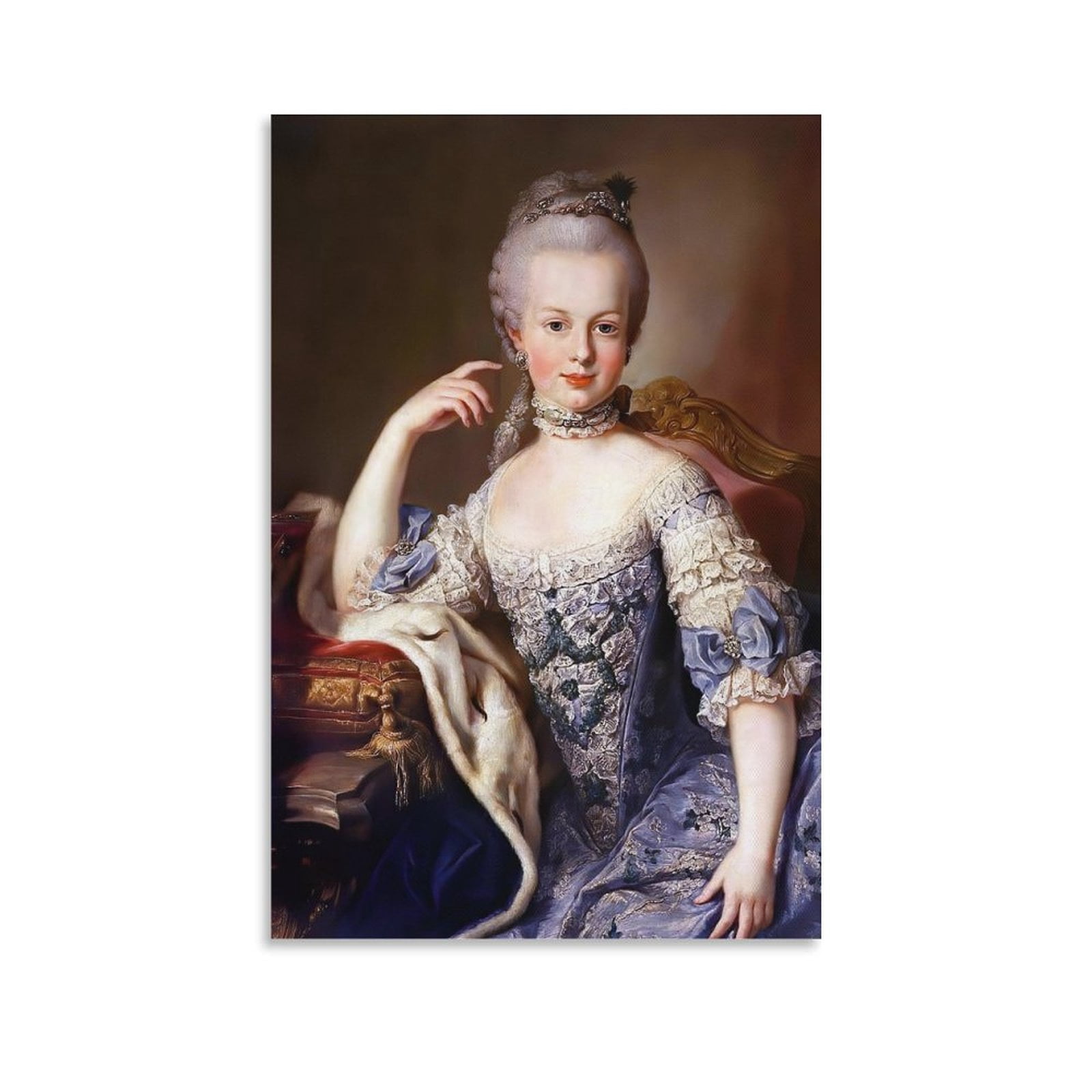 Nobility from Vienna Princesses of France Marie Antoinette Retro Poster ...