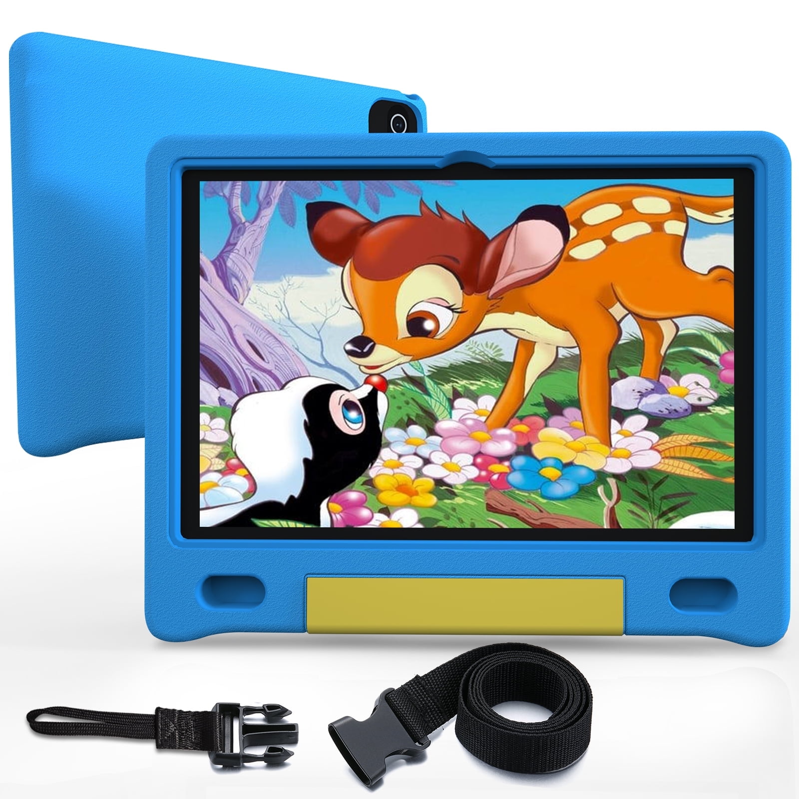 Nobklen Kids Tablet 10 Inch 64GB Android 14 Tablet for Kids Ages 3-12 ...