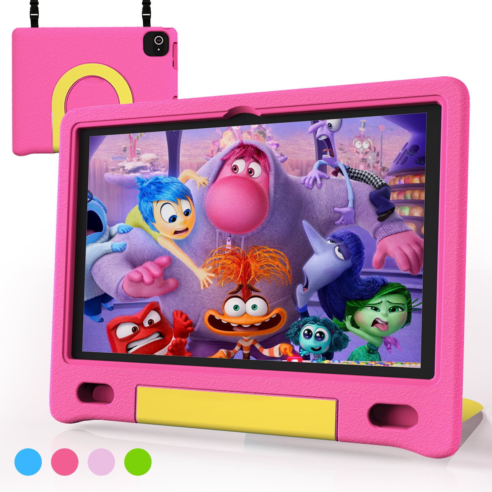 Nobklen Kids Tablet 10 Inch 64GB Android 14 Tablet for Kids Ages 3-12 ...