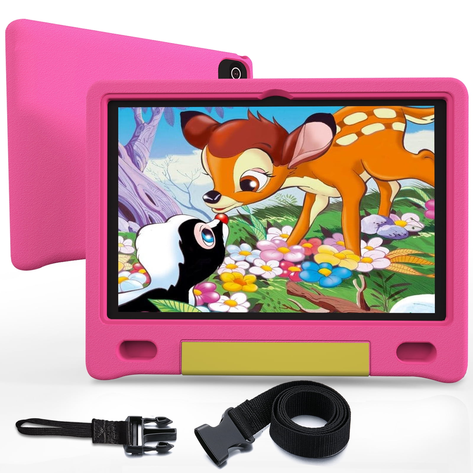 Nobklen Kids Tablet 10 Inch 64GB Android 14 Tablet for Kids Ages 3-12 ...