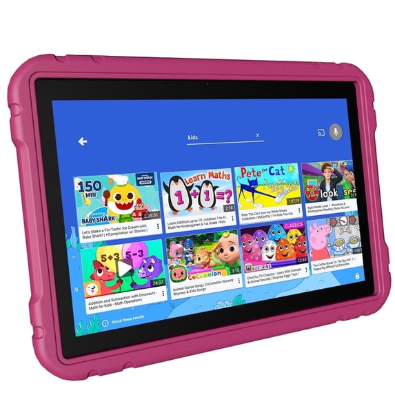 Nobklen Kids Tablet 10 Inch Android 13 64GB Children Tablets WiFi Kids ...
