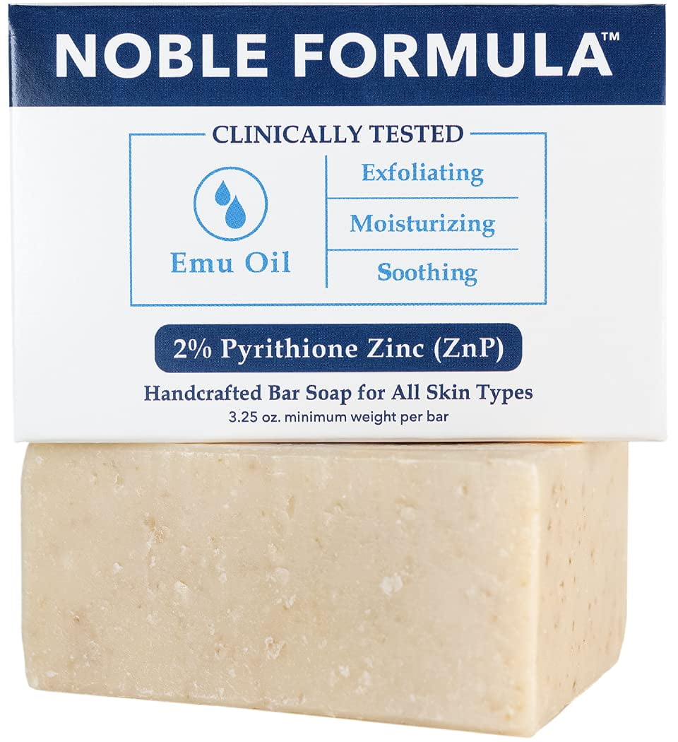 Noble Formula Pyrithione Zinc Bar Soap