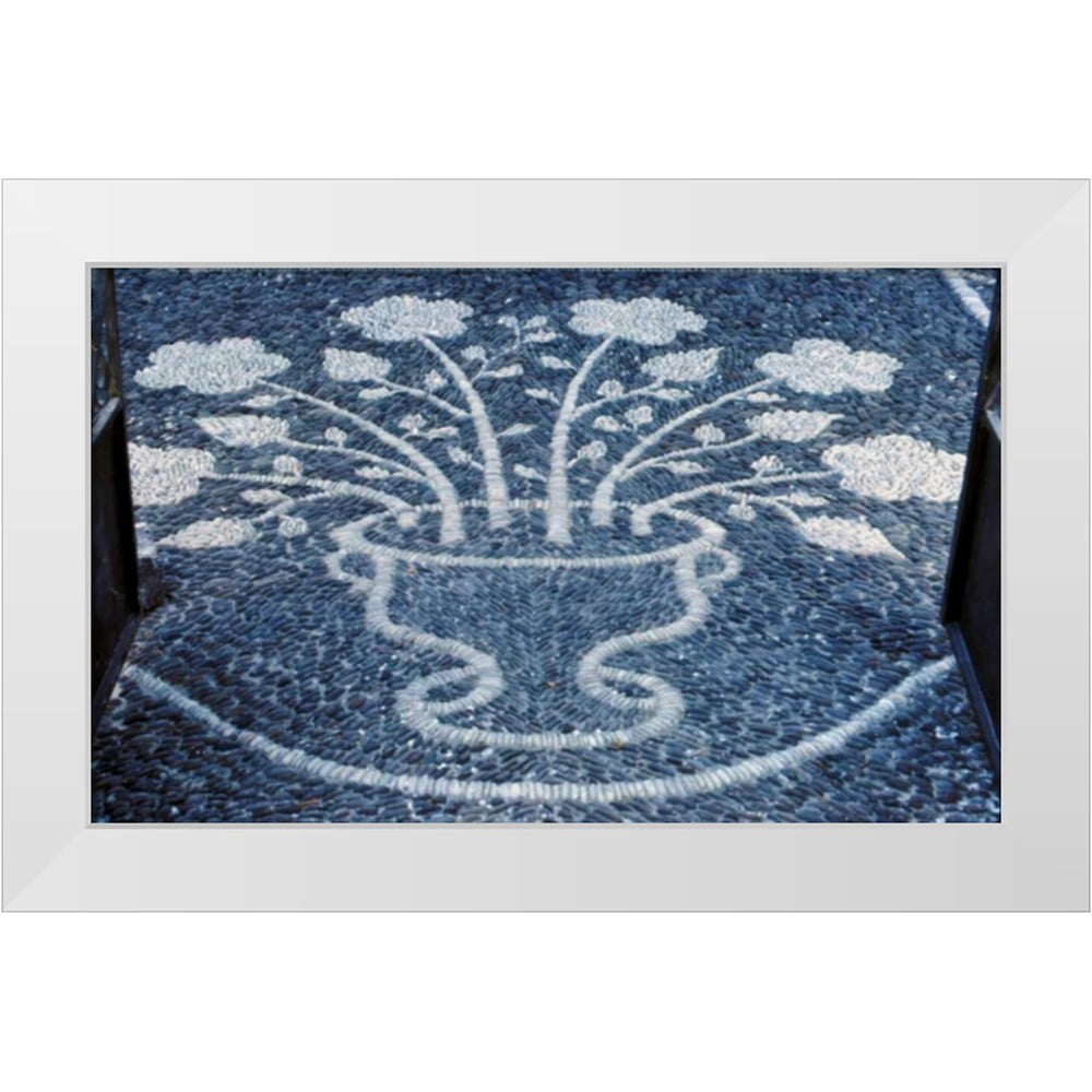 Noble Gardner, Nancy 32x21 White Modern Wood Framed Museum Art Print ...
