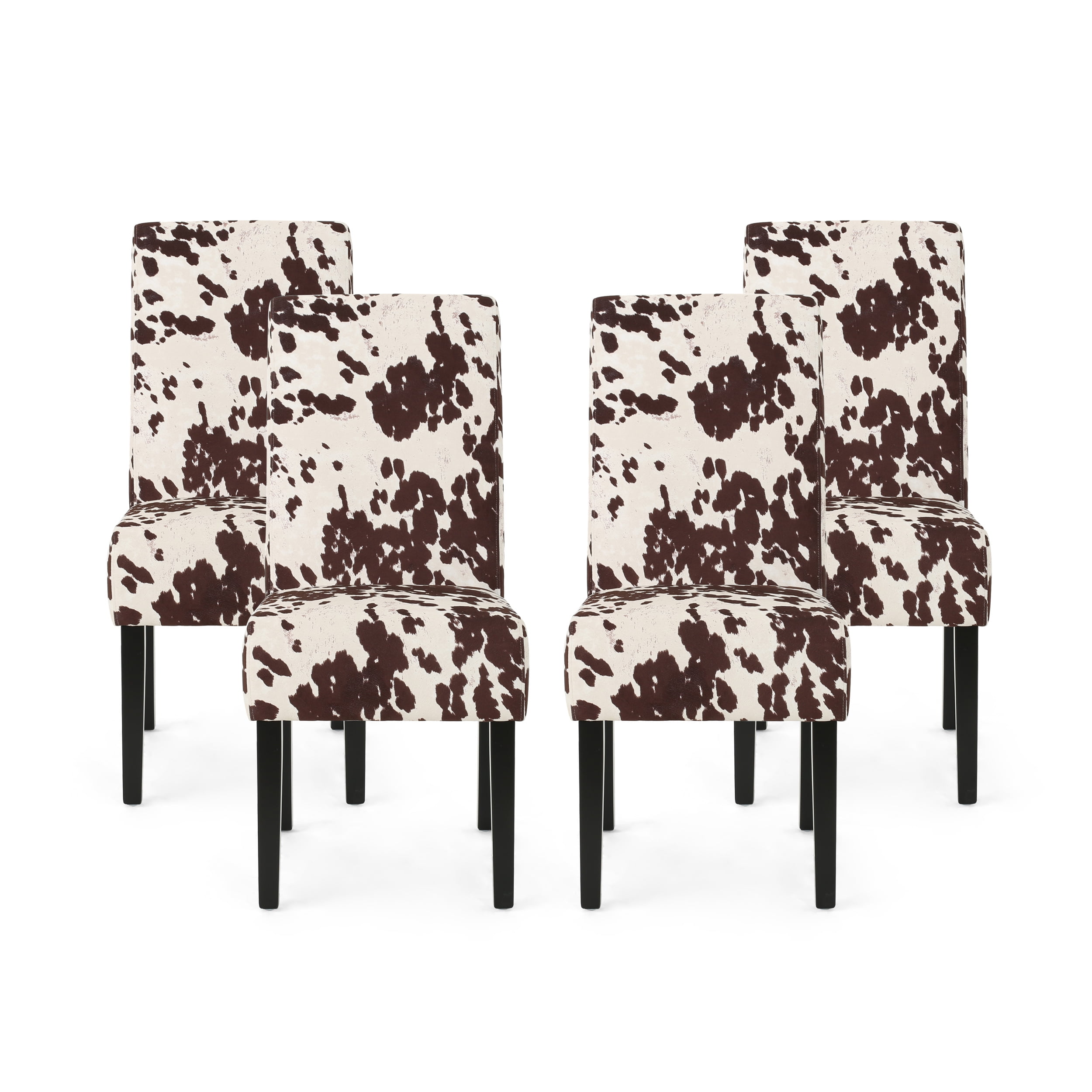 Cow Print Dining Chairs