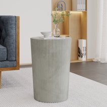 GDF Studio Pamsha Modern Metal Sunburst Side Tables, Set of 2, Brushed ...