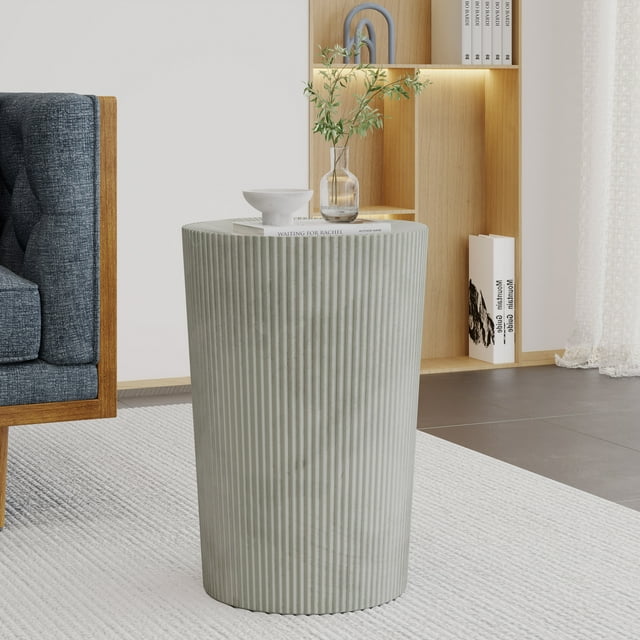 Noble House Bartram Metal Sunburst Side Table, Brushed Antique Silver ...