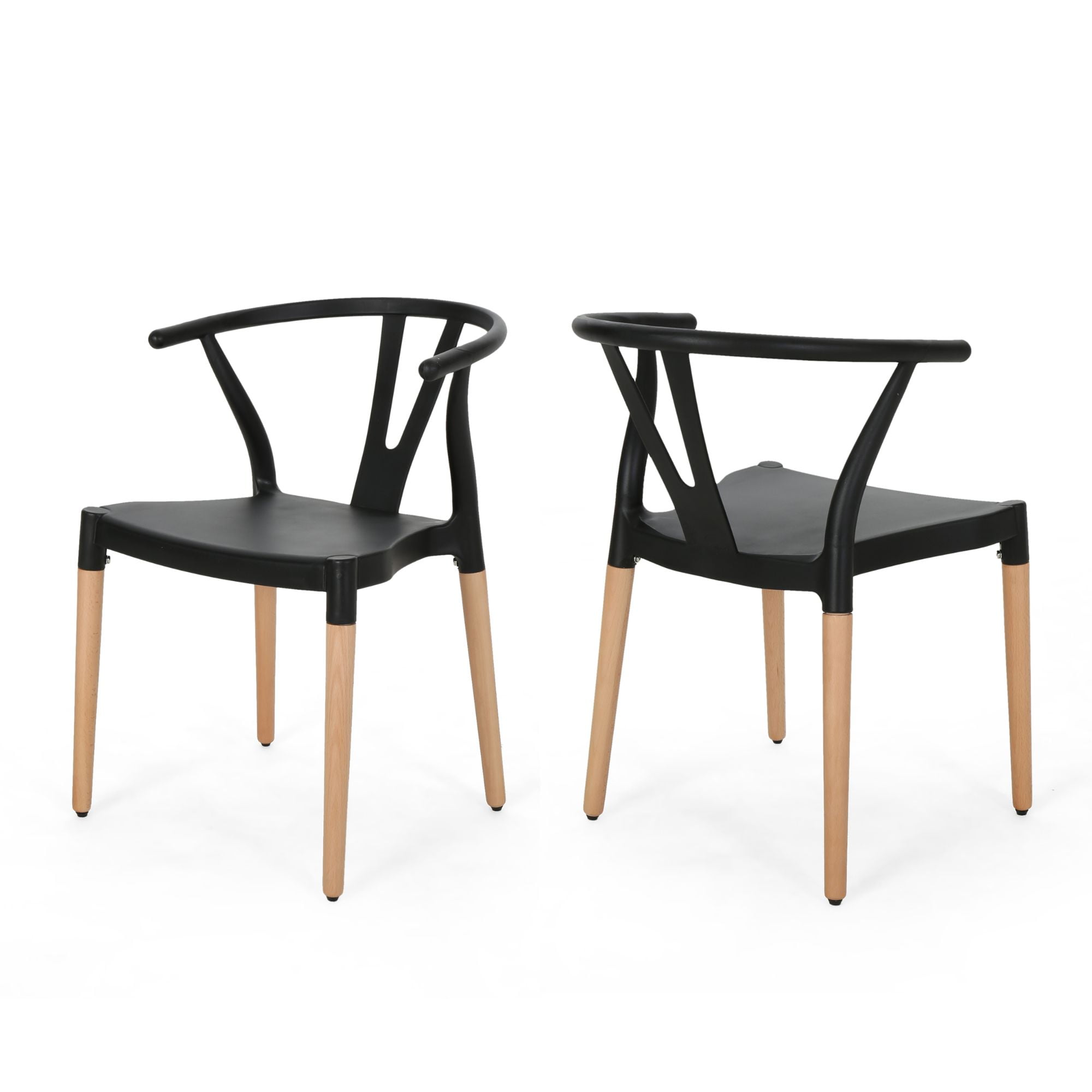 Plastic wishbone chair store
