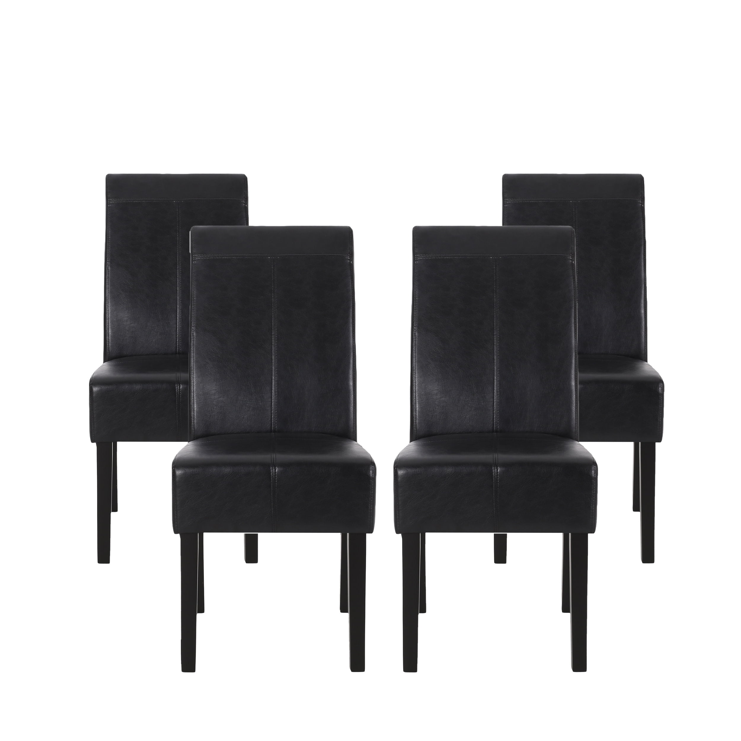 Braydon Faux Leather Dining Chairs - Walmart.com