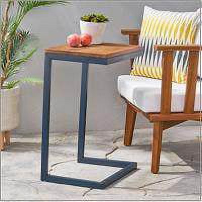 Noble House Edward Indoor Firwood 25.50 inch End Table, Large Antique ...