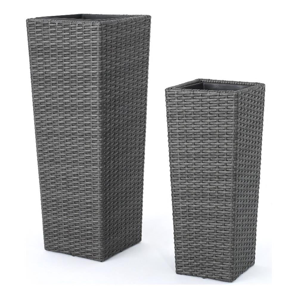 Noble House Planters (2) - Modern pots for garden centers - Walmart ...