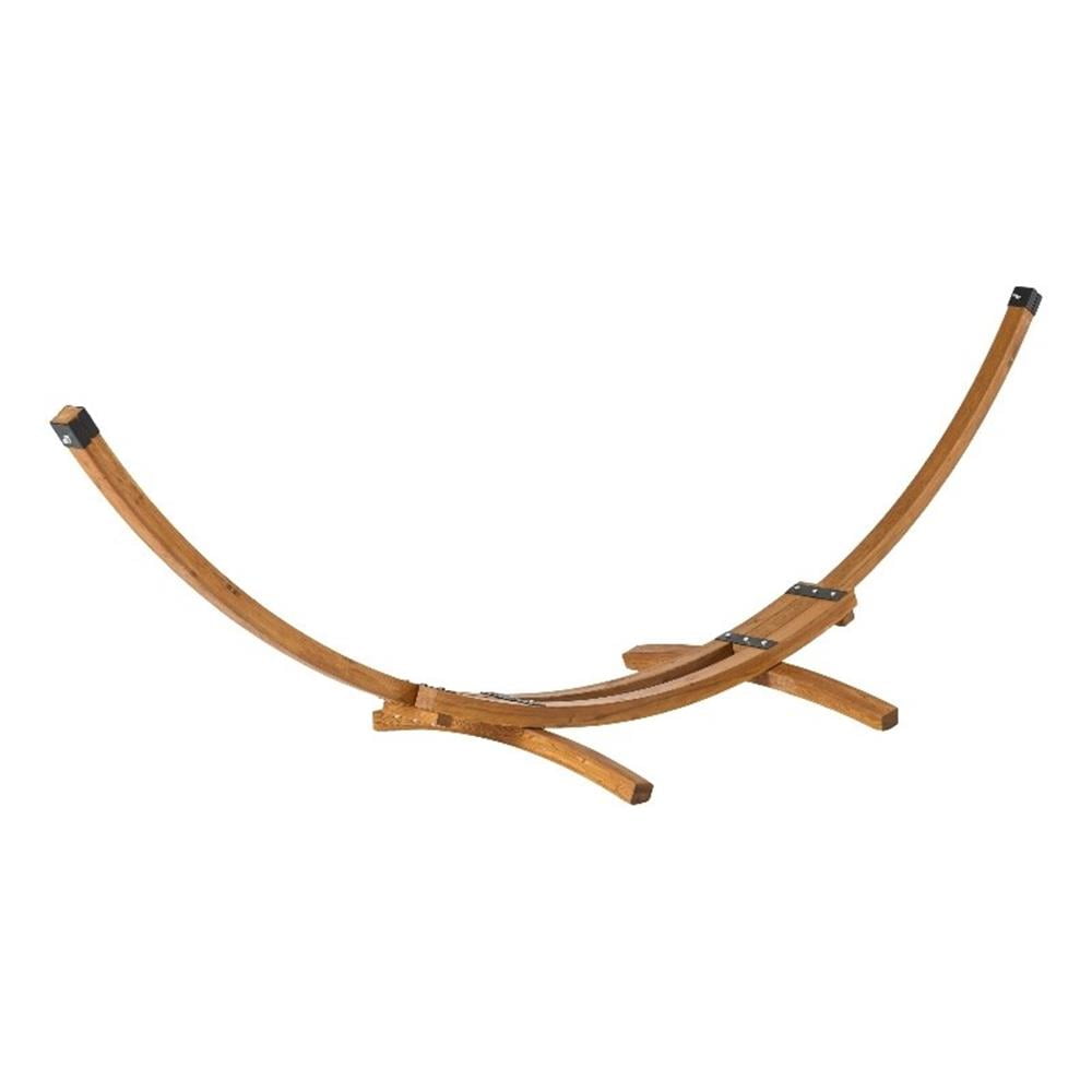 Noble House Richardson Outdoor Larchwood Hammock Base in Teak Brown ...