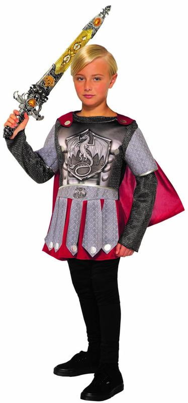 Noble Knight Boys Child Story Book Crusader Halloween Costume-S ...