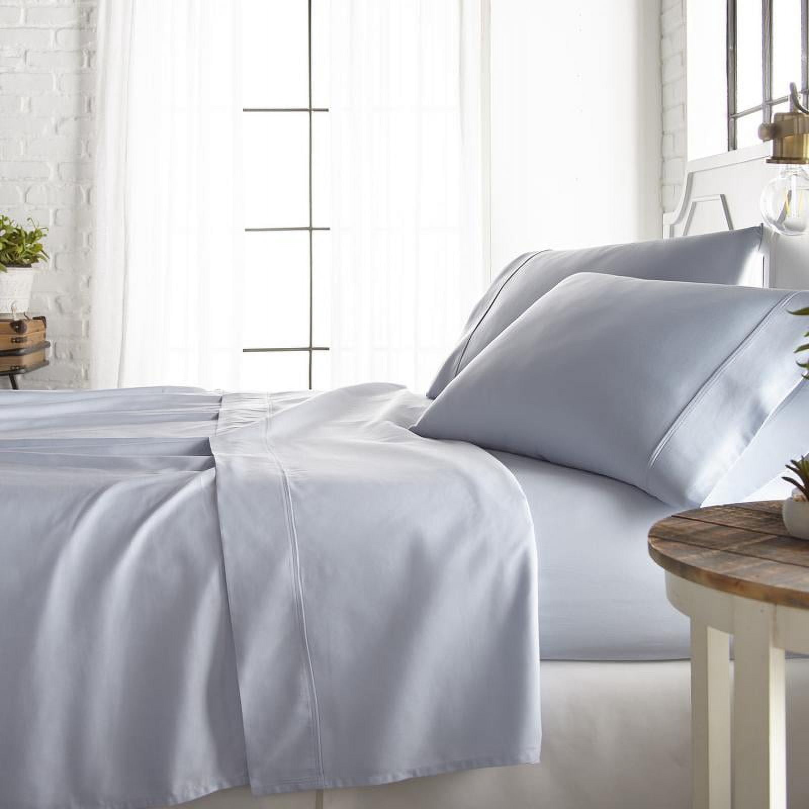 Noble Linens 800 Thread Count 4 Piece Cotton Rich Sheet Set - Walmart ...