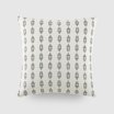 Noble Linens Elegant Cotton Decor Throw Pillow in Light Blue Antique ...