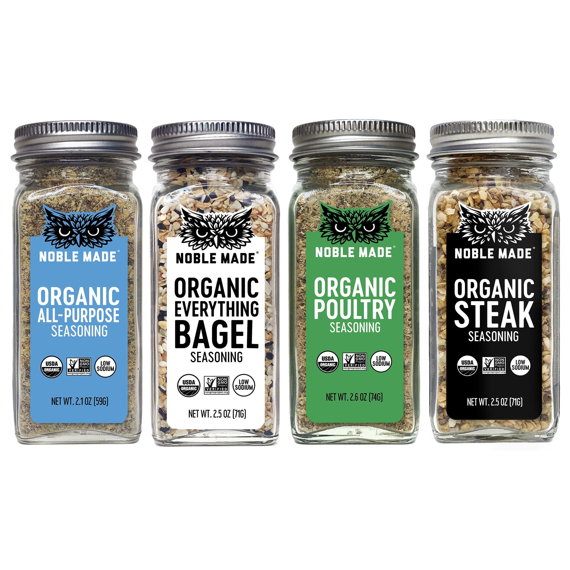 Noble Made Organic Seasoning BDF32 Variety Pack, All Seasoning Gift Set ...