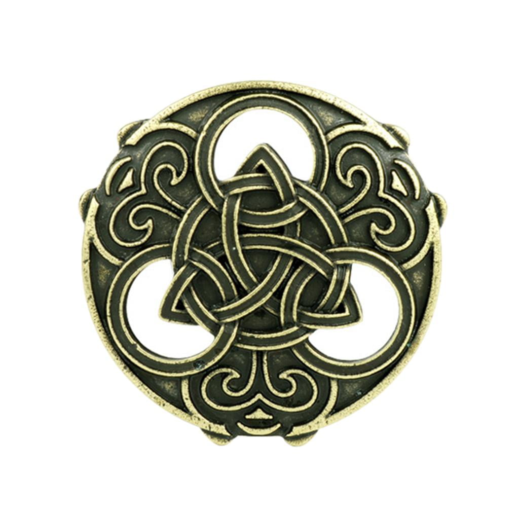 Noble Medieval Brooch Cloak Shawl Fastener Holder Bronze. - Walmart.com
