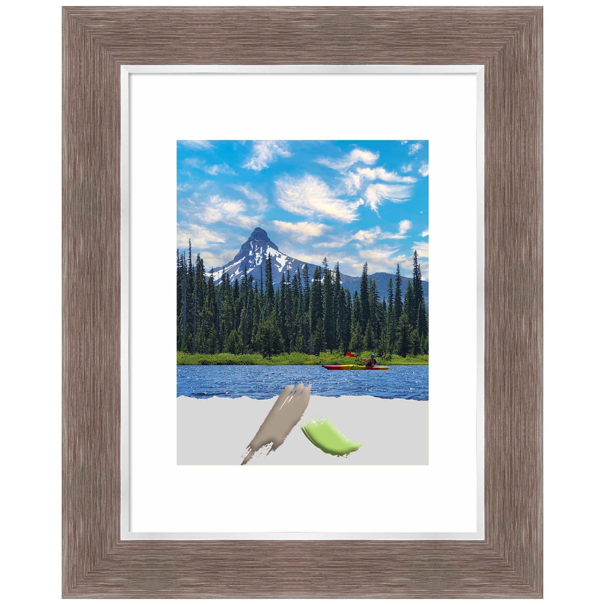 Noble Mocha Picture Frame, Photo Frame, Art Frame - Walmart.com