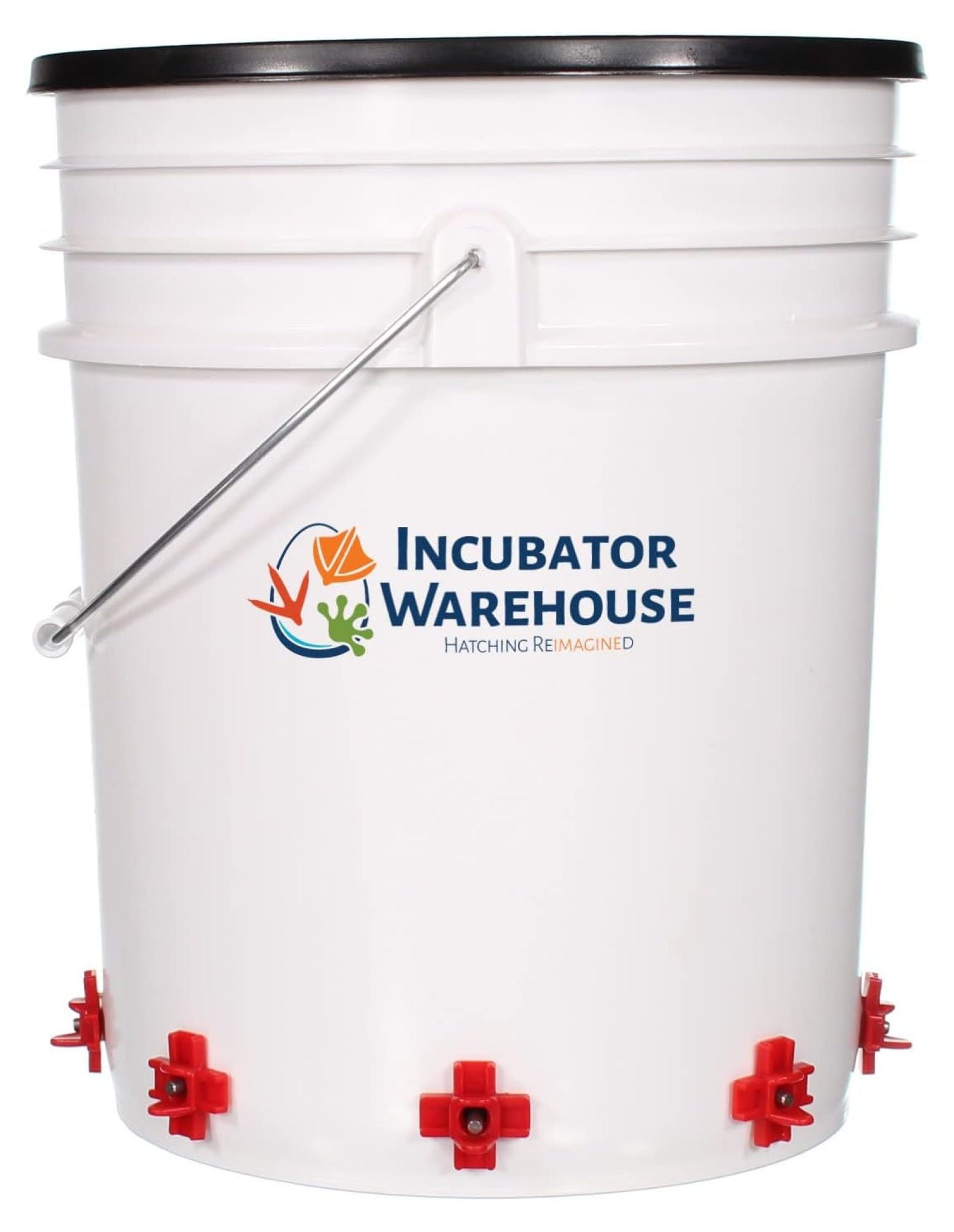 Noble Nest 5 gal. Nipple Waterer (8 Nipple, 360° Waterer, Add Black ...