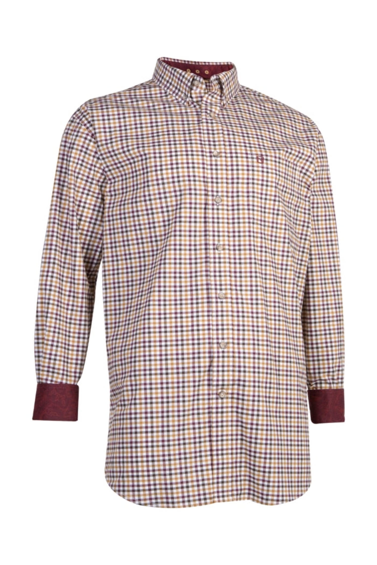 Noble Outfitters 11002-170 Mens Generations Fit Small Check Long Sleeve ...