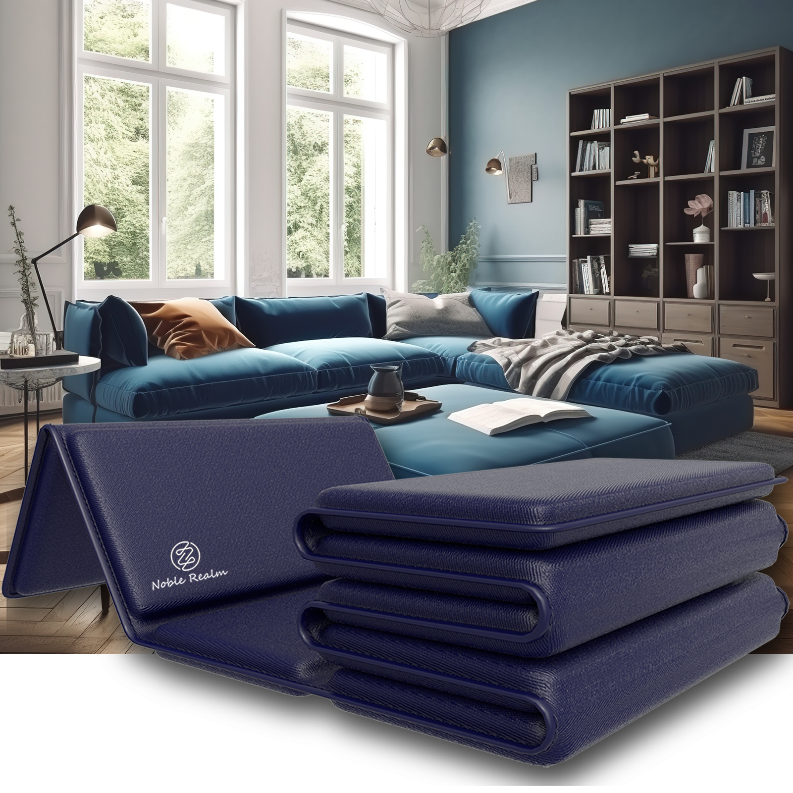 Yanluna Autumn and winter New thick non-slip flannel sofa cushion plush ...