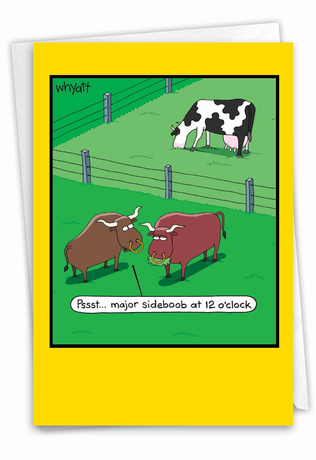 NobleWorks - 1 Funny Card for Happy Birthdays - Hilarious Cartoon ...
