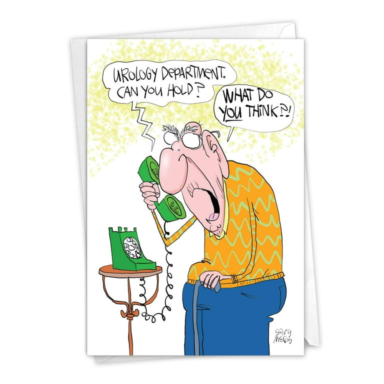 Old Man Birthday Cartoon
