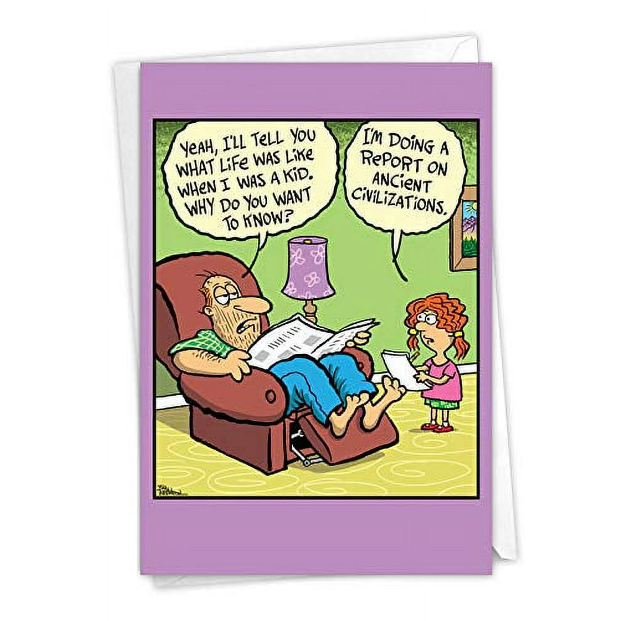 Funny Birthday Cartoon