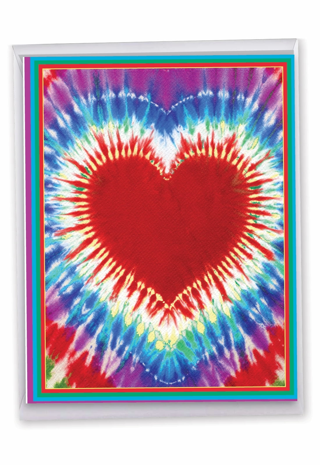 NobleWorks Big Valentine's Day Greeting Card 8.5 x 11 Inch with ...