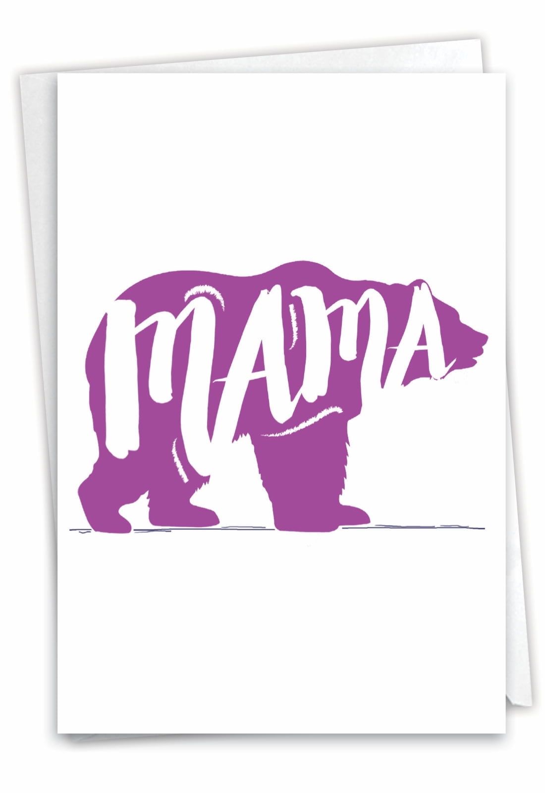 NobleWorks Congratulations Paper Card (Mother) with 5 x 7 Inch Envelope ...