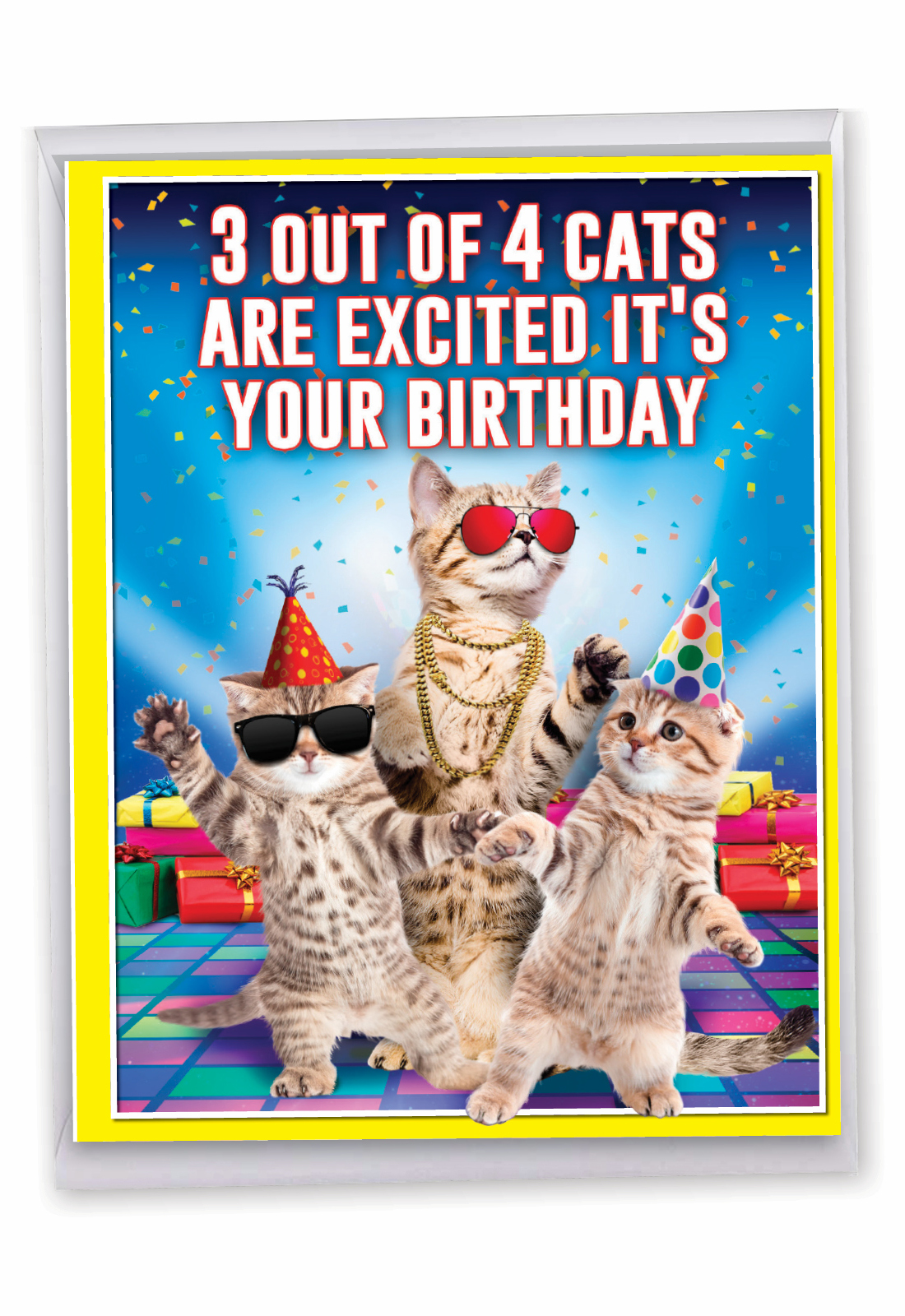 NobleWorks Extra Large Funny Birthday Paper Card 8.5 x 11 Inch with ...