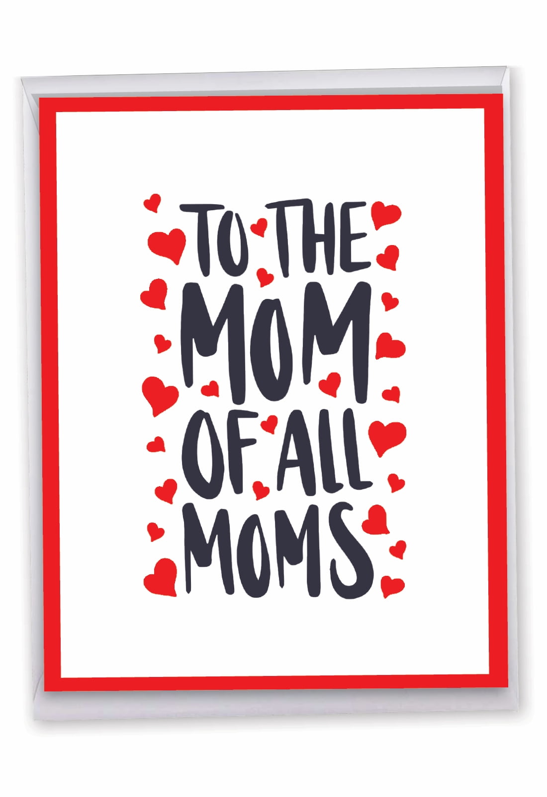 NobleWorks Extra Large Mother's Day Paper Card 8.5 x 11 Inch with ...