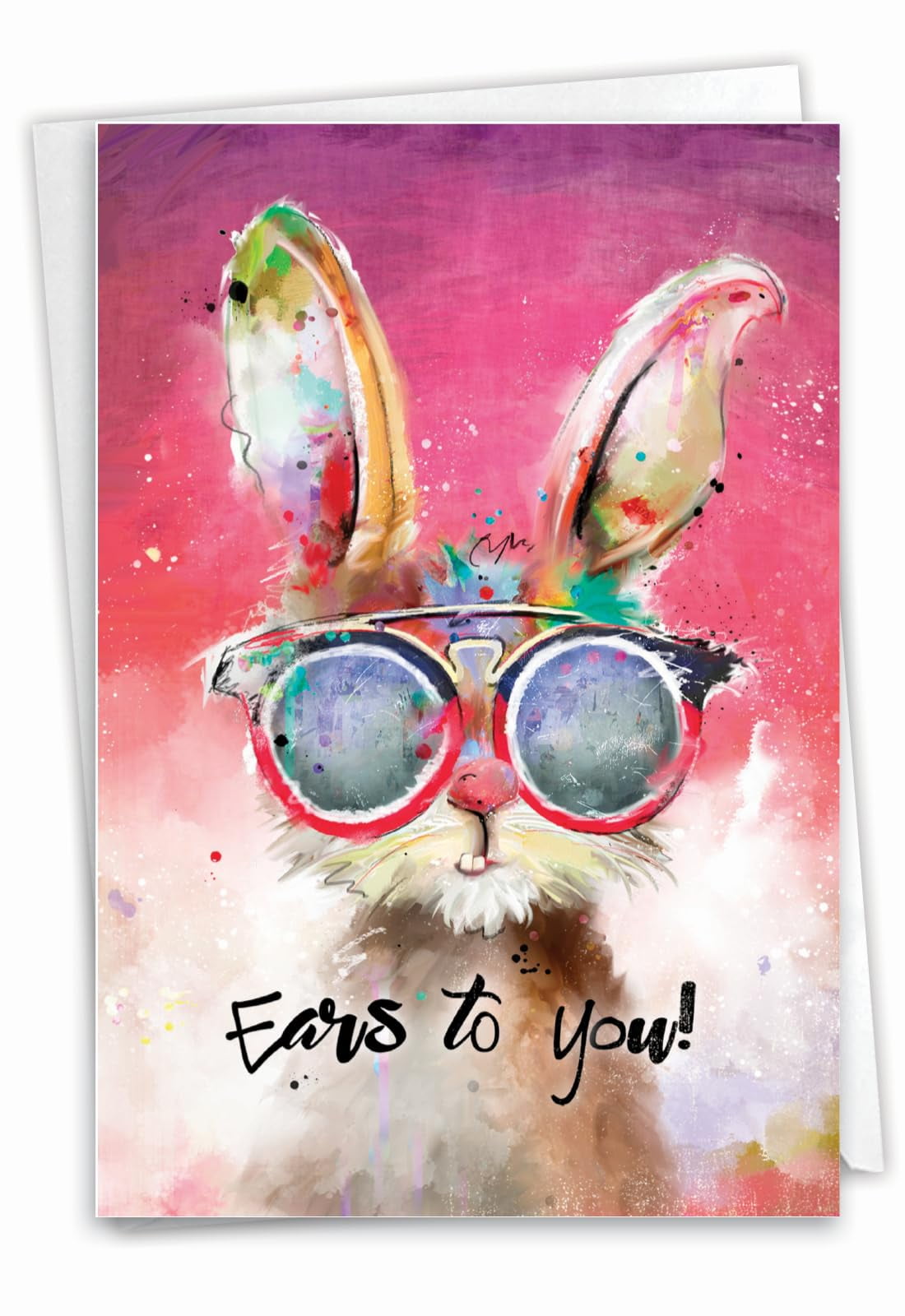 NobleWorks Funny Birthday Paper Card with 5 x 7 Inch Envelope (1 Card ...