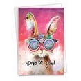 NobleWorks Funny Birthday Paper Card with 5 x 7 Inch Envelope (1 Card ...