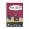 NobleWorks Funny Graduation Greeting Card (Graduate) with 5 x 7 Inch ...