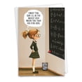 NobleWorks Funny Graduation Greeting Card with 5 x 7 Inch Envelope (1 ...