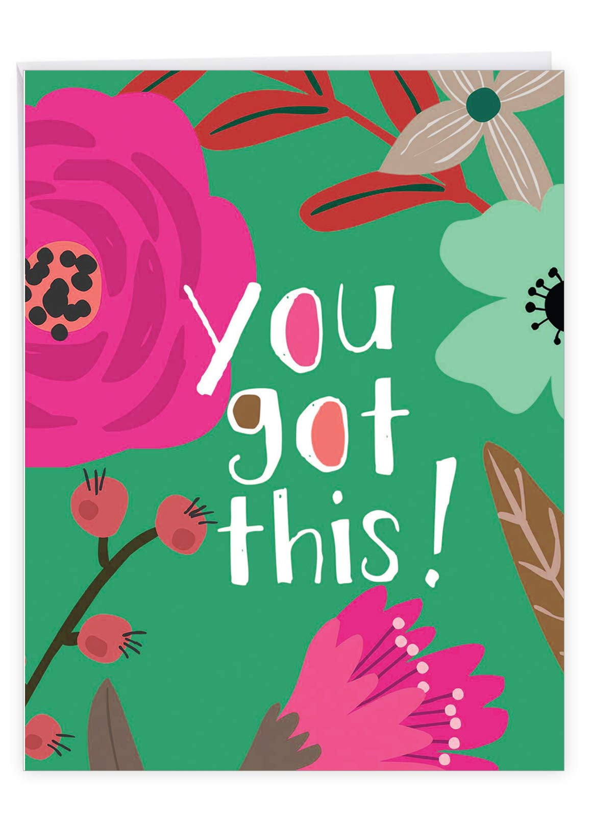 NobleWorks Jumbo Congratulations Paper Card From Us 8.5 x 11 Inch with ...