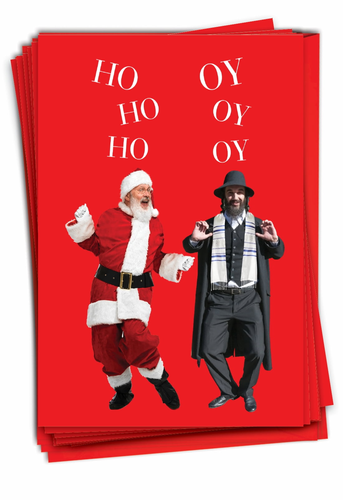 NobleWorks, Oy To The World - 12 Funny Christmas Cards Boxed - Bulk Set ...