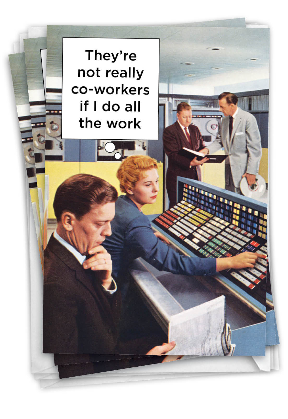 NobleWorks Pack of 3 Funny Administrative Professionals Day Greeting ...