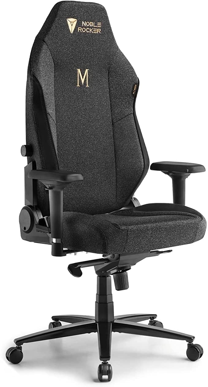 Noblerocker Gaming Chair, Ergonomic PC Game Chair- Lumbar Support 4D ...