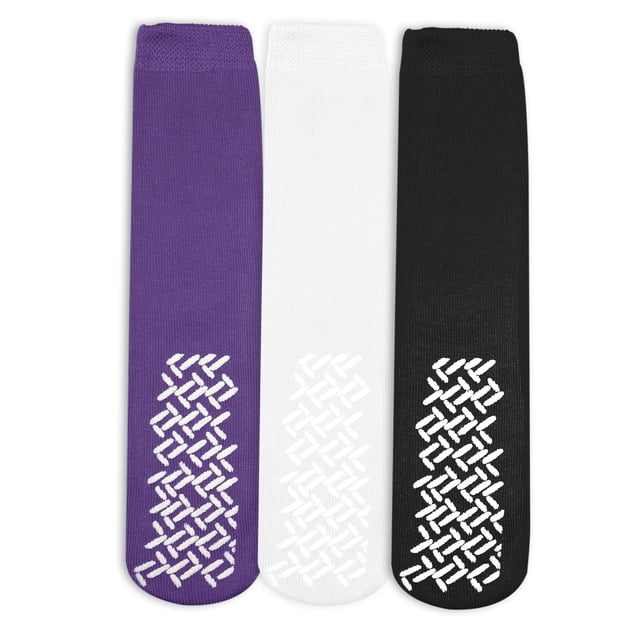 Nobles Assorted Anti Skid/ No Slip Hospital Gripper Socks, Great for ...