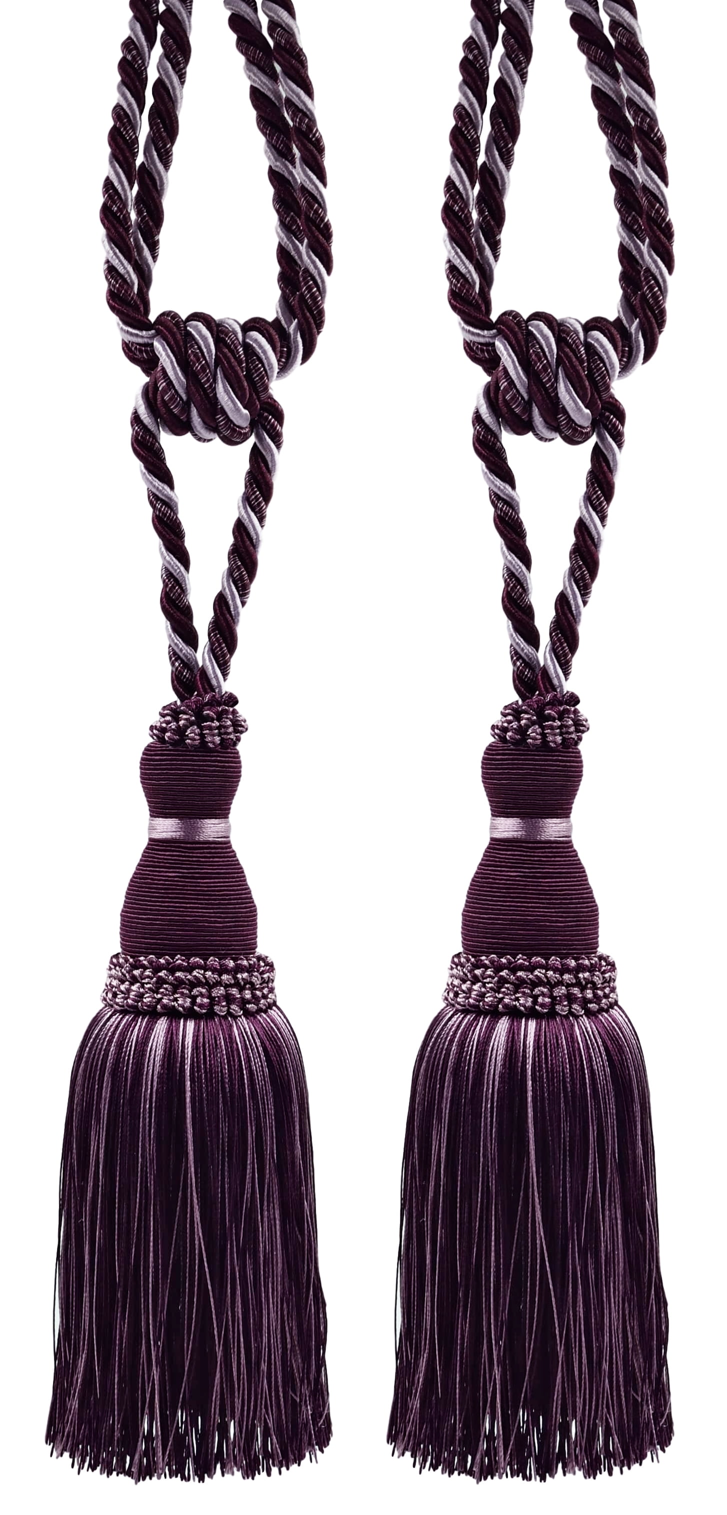 DECOPRO Noblesse Collection Elegant Curtain & Drapery Tassel Tieback ...
