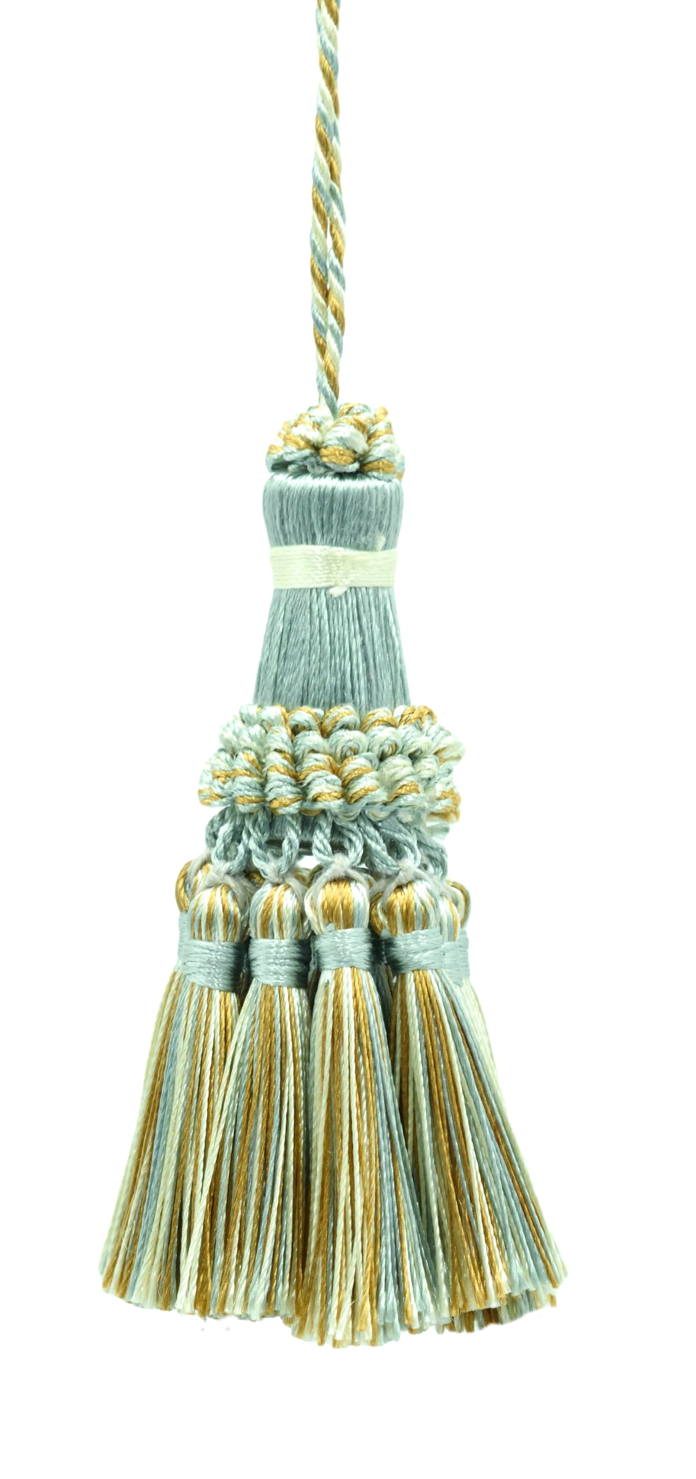 Noblesse Collection Elegant Hand Crafted 4" (10cm) Key Tassel, 3" (7 ...