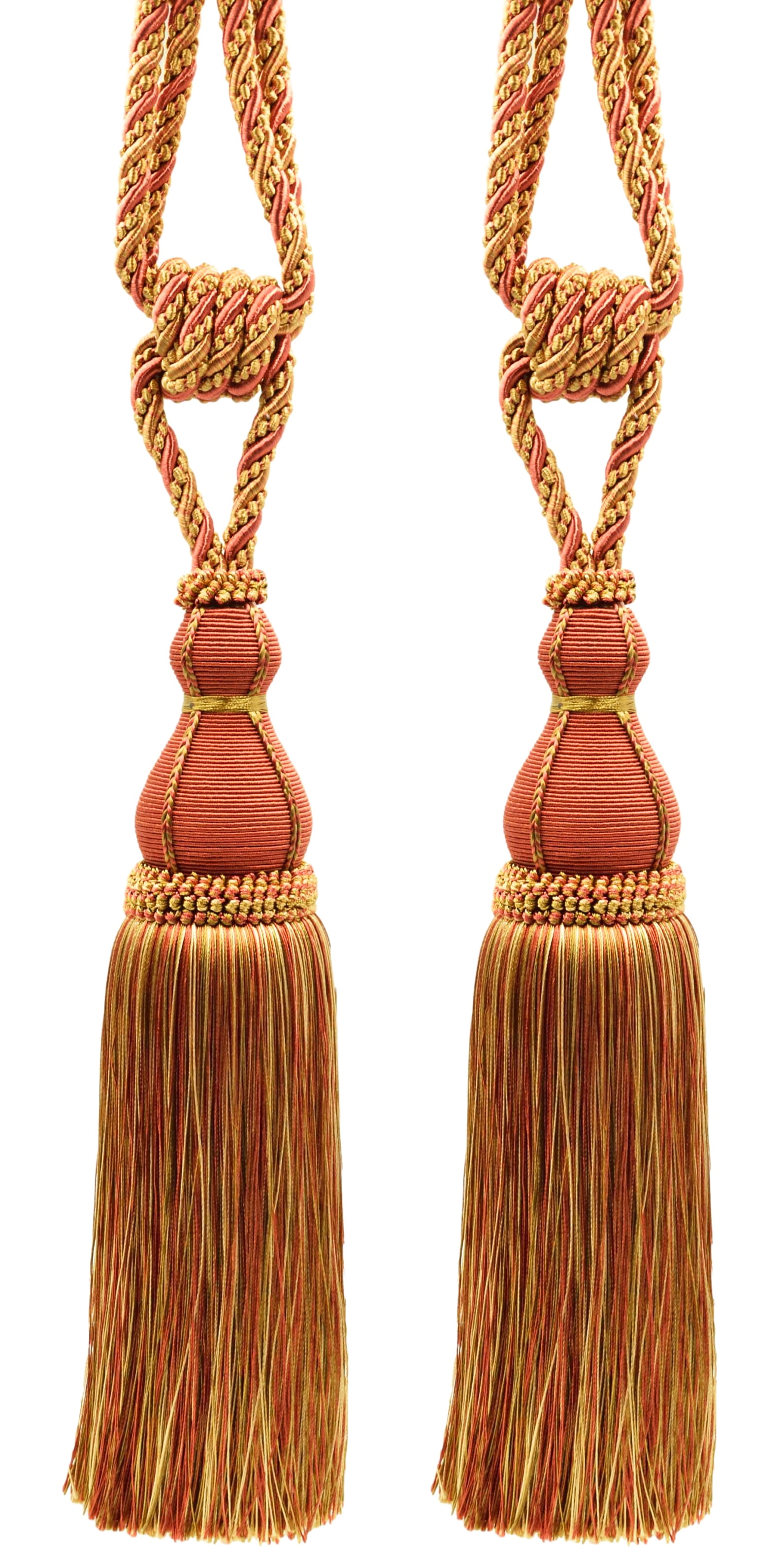 DECOPRO Elegant Large Tassel Tieback for Curtains & Draperies, Tassel ...