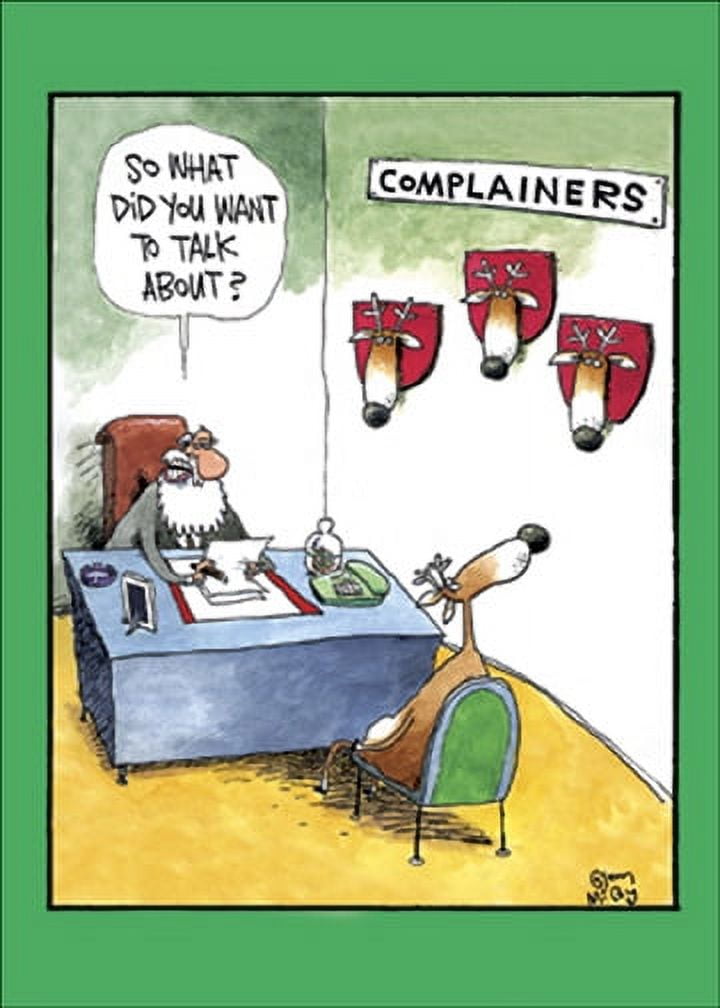 Nobleworks Complainers Funny / Humorous Christmas Card (1 card/1 ...
