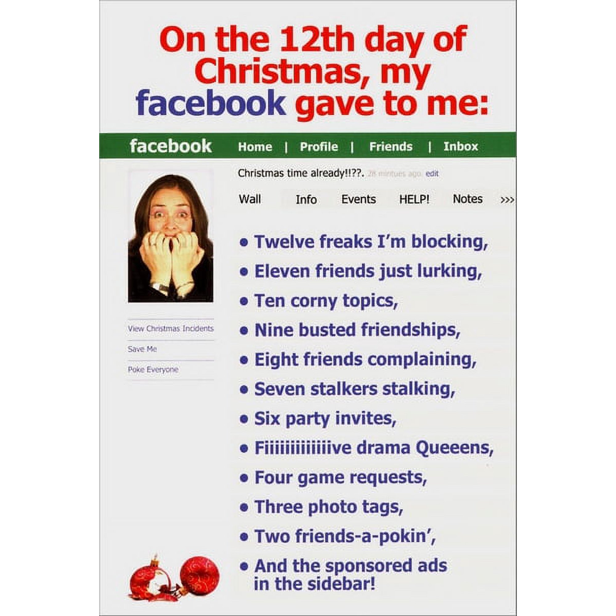 Funny Facebook Stalker Update