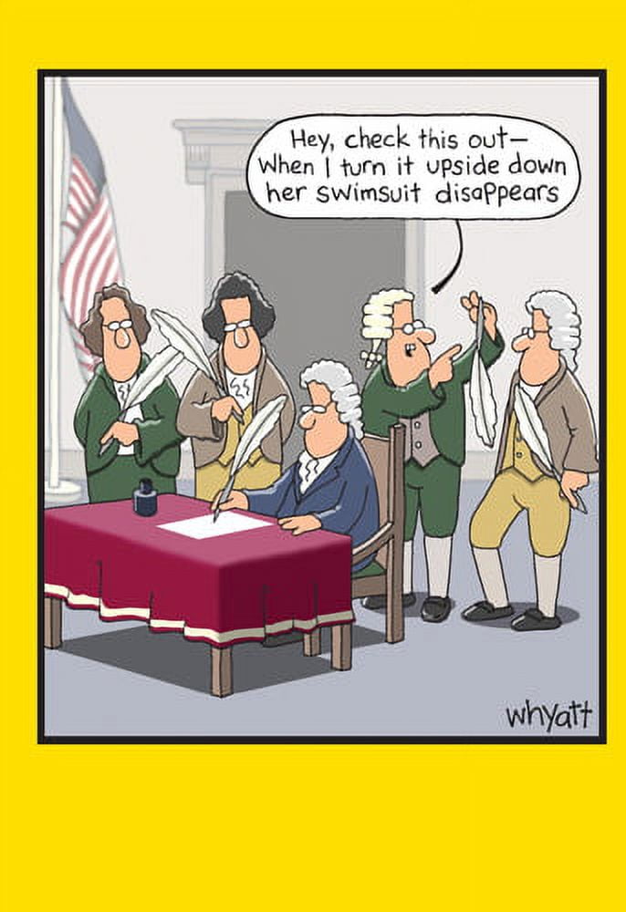 Nobleworks Feather Pen Funny / Humorous Tim Whyatt Birthday Card ...