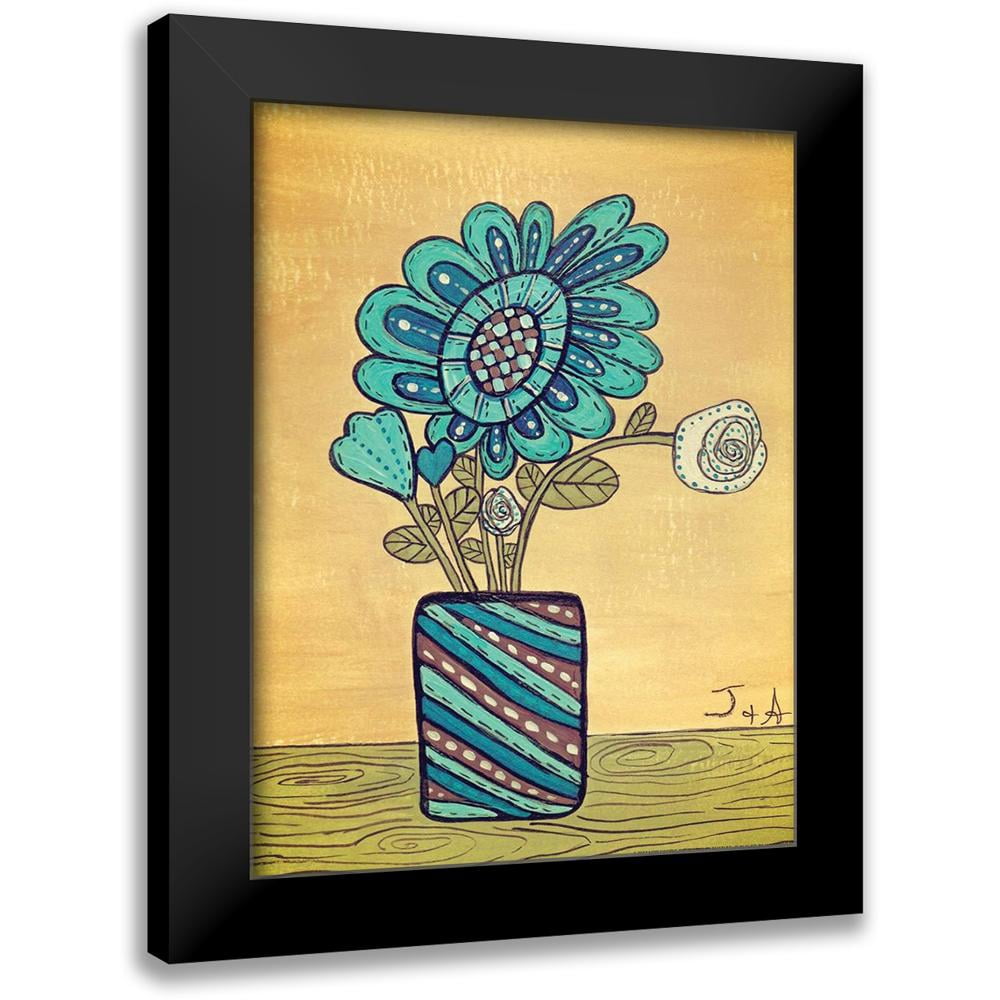 Nobleworks, Inc. 12x14 Black Modern Framed Museum Art Print Titled ...