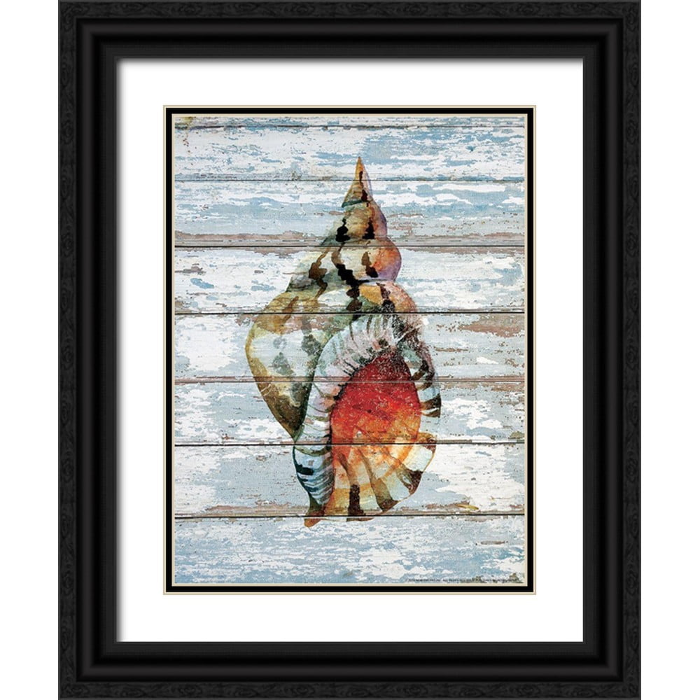 Nobleworks, Inc. 12x14 Black Ornate Wood Framed with Double Matting ...