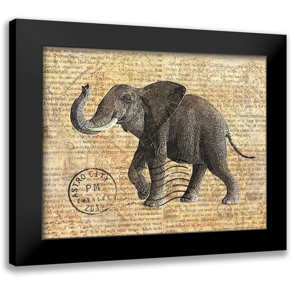 Nobleworks, Inc. 14x12 Black Modern Framed Museum Art Print Titled ...